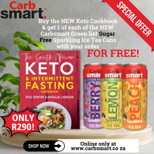 The South African Keto & Intermittent Fasting Cookbook - Carbsmart®